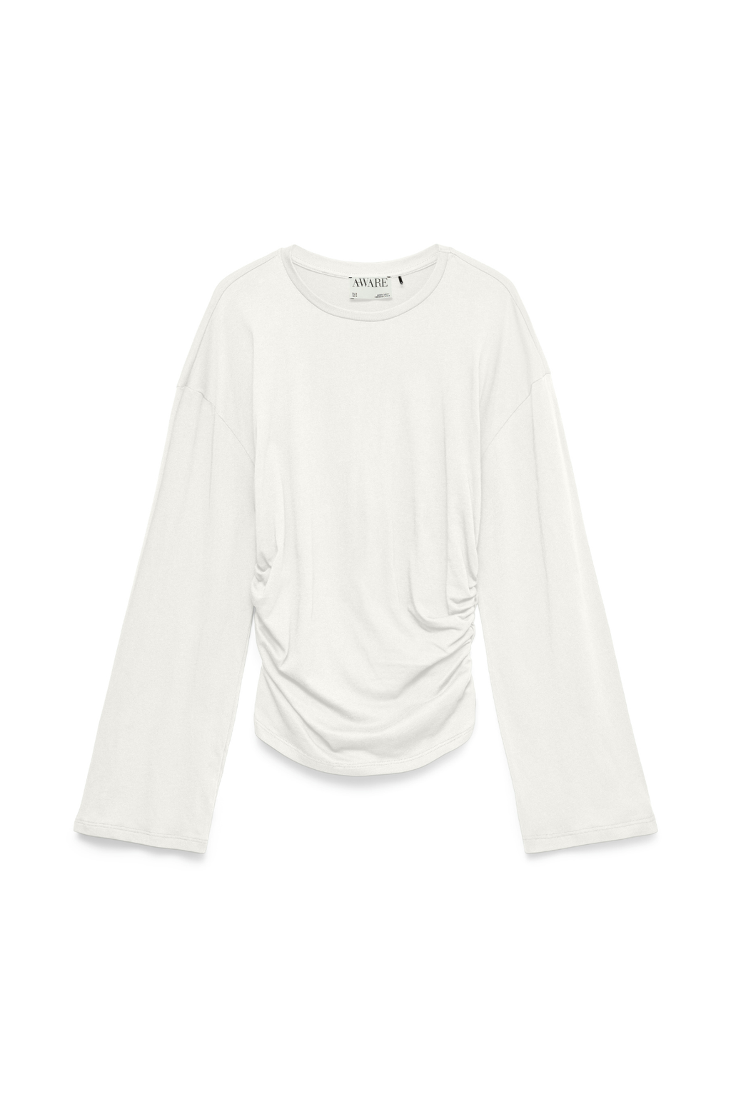 Navaro O-Neck Top - Snow White | AWARE | Blød Kvalitet