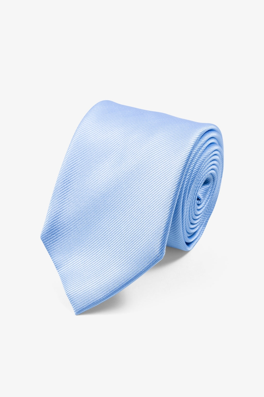 Pastelblå Slips Herre - Elegant Polyester Slips | TeeShoppen