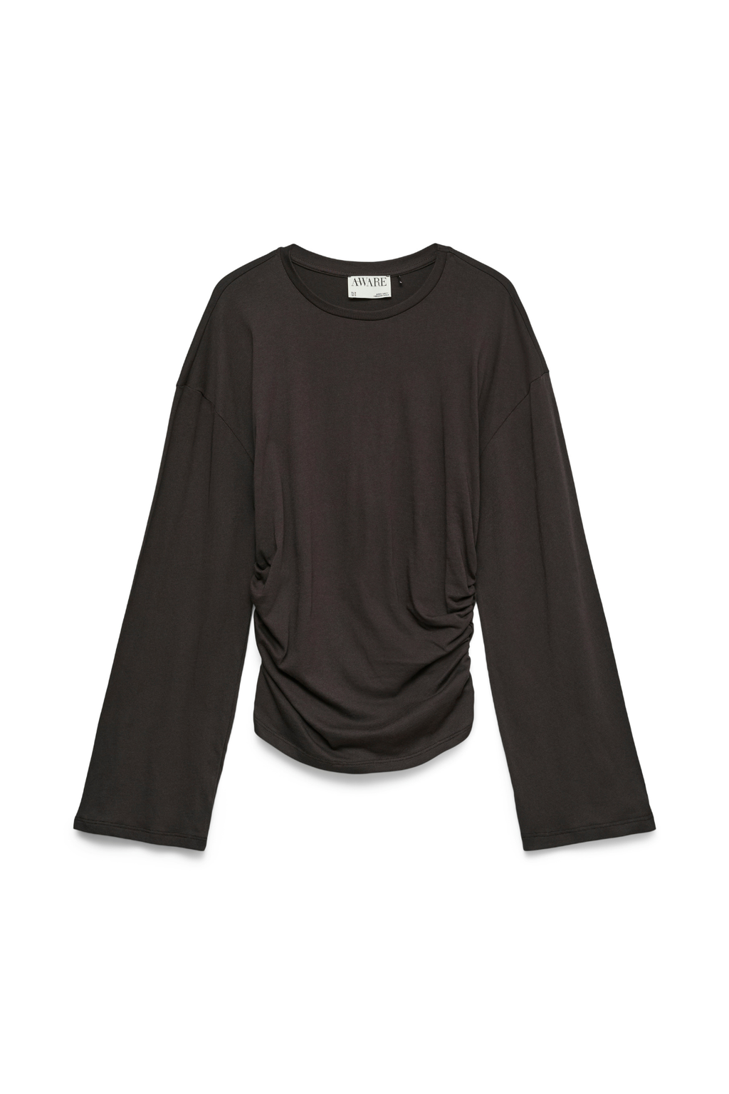 Navaro O-Neck Top - Chocolate Torte | AWARE | TeeShoppen